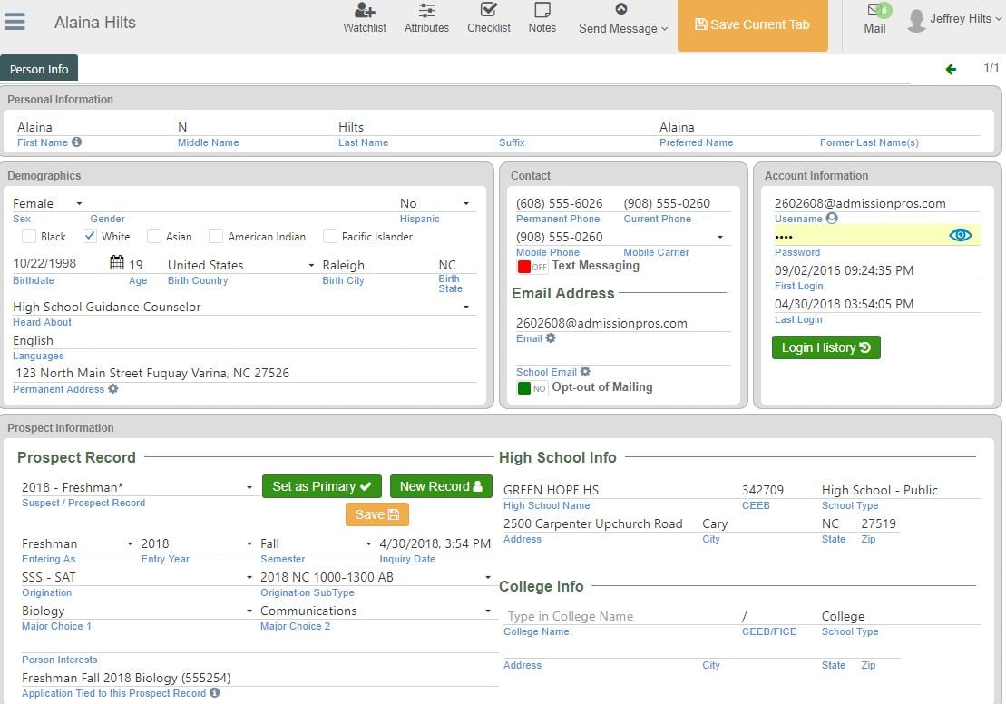 Admissions Software From AdmissionPros